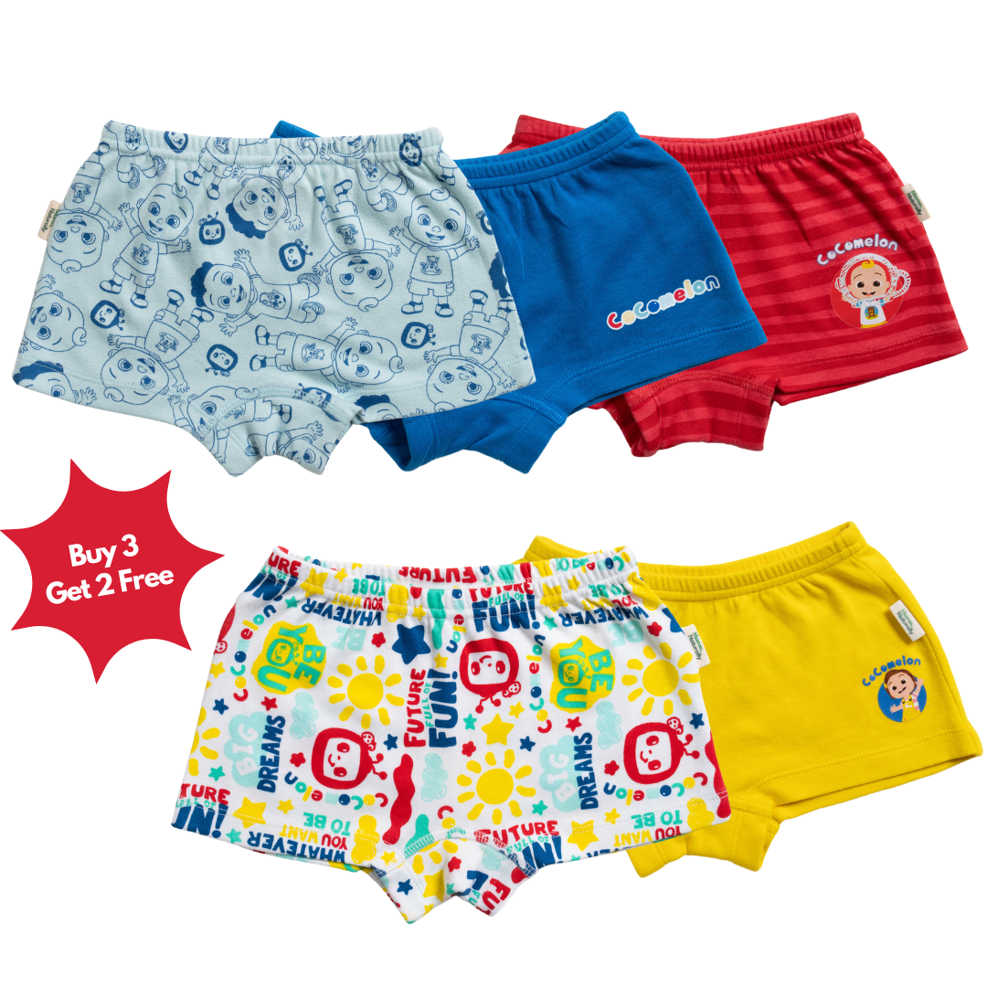 The Easy Peasy Cocomelon Shorts - Full Set